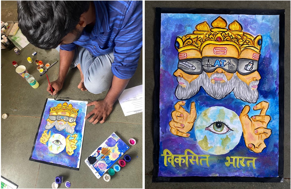 www.dbcegoa.ac.in – DBCE Particpates in Drawing Competition on ‘Vikasit ...