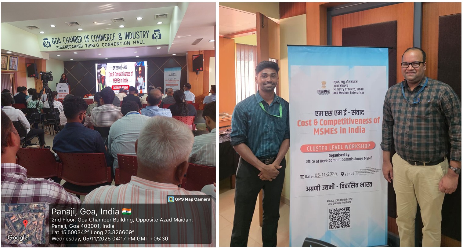 www.dbcegoa.ac.in – Workshop on “Cost & Competitiveness of MSMEs in ...